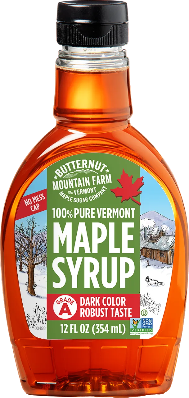 Products - 12 oz No Mess Squeeze Bottle - Butternut Mountain Farm